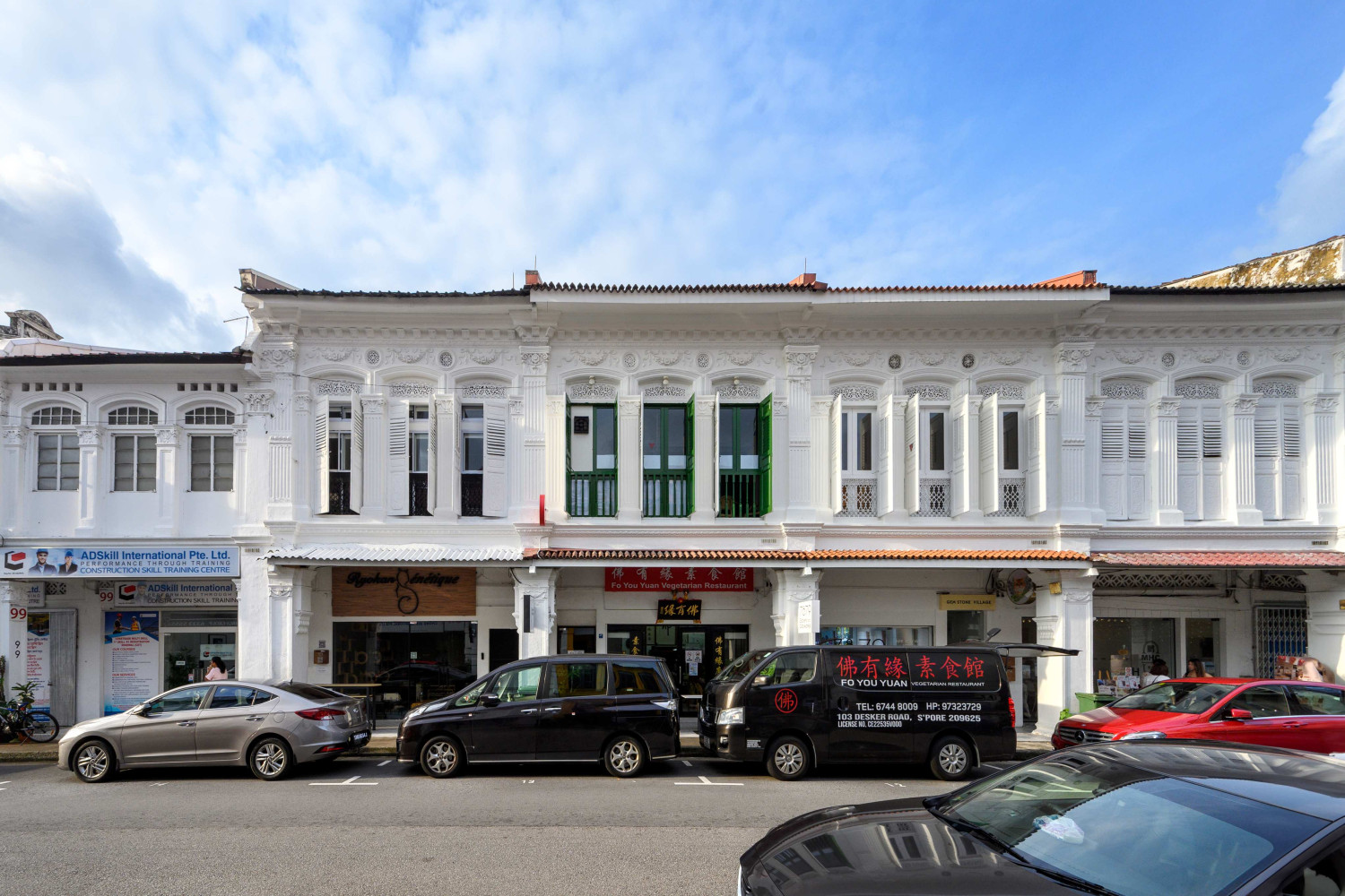 Portfolio of nine conservation shophouses on Desker Road-Rowell Road for sale at $66 mil ...